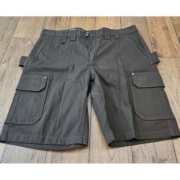 RW&CO. | Shorts | Rw Mens Flex Cargo Shorts Brown 42 Nwt | Poshmark